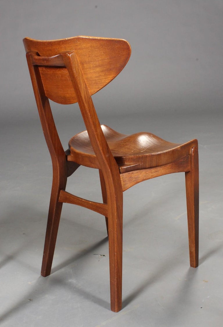 Set of 4 'Tractor Chairs by Kjaerulf Rasmussen and Richard Jensen at ...