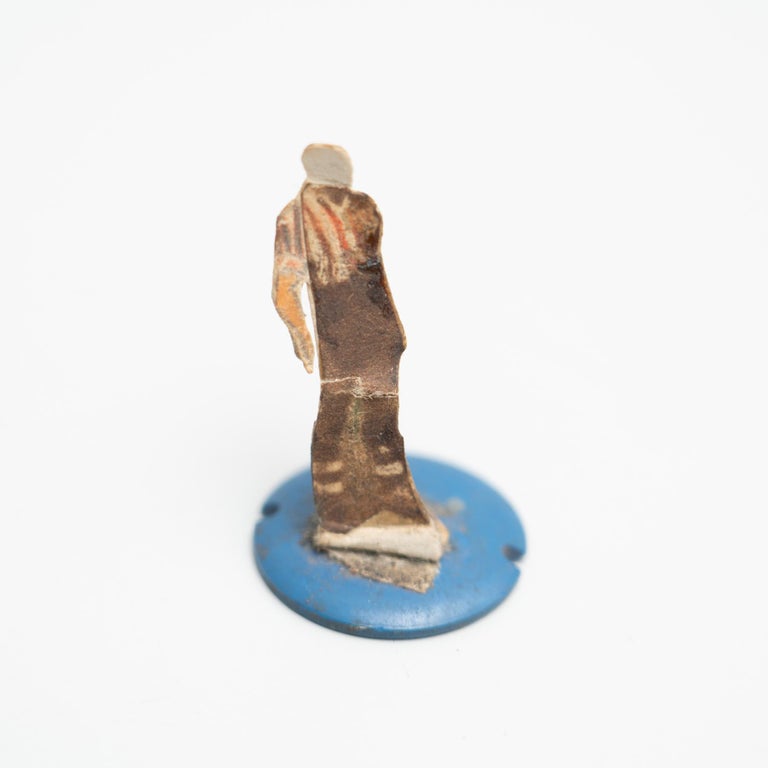 Set of 4 Traditional Antique Button Soccer Game Figures, circa 1950 For ...