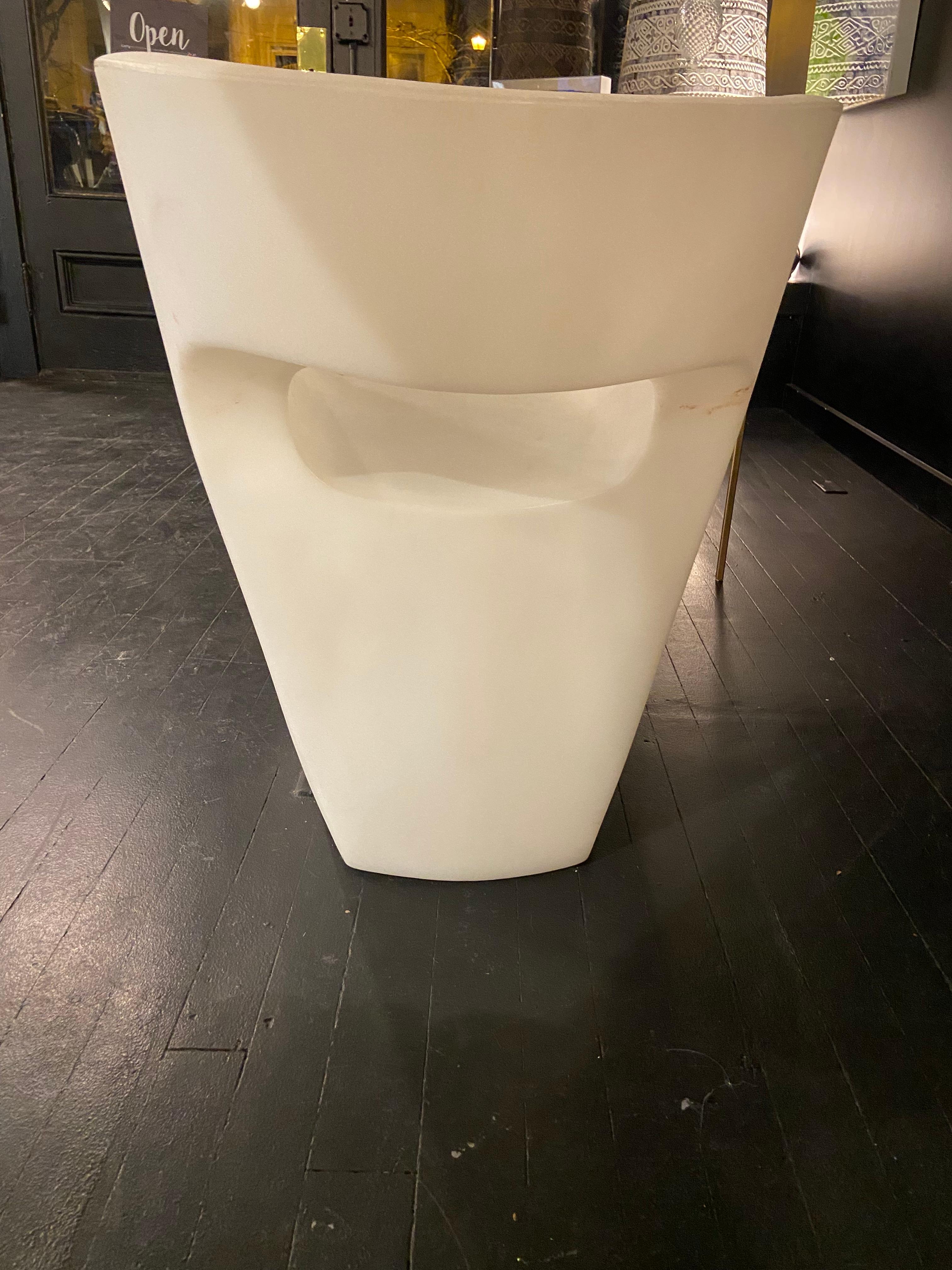 Set of 4 Unique Ron Arad Molded Armchairs For Sale at 1stDibs