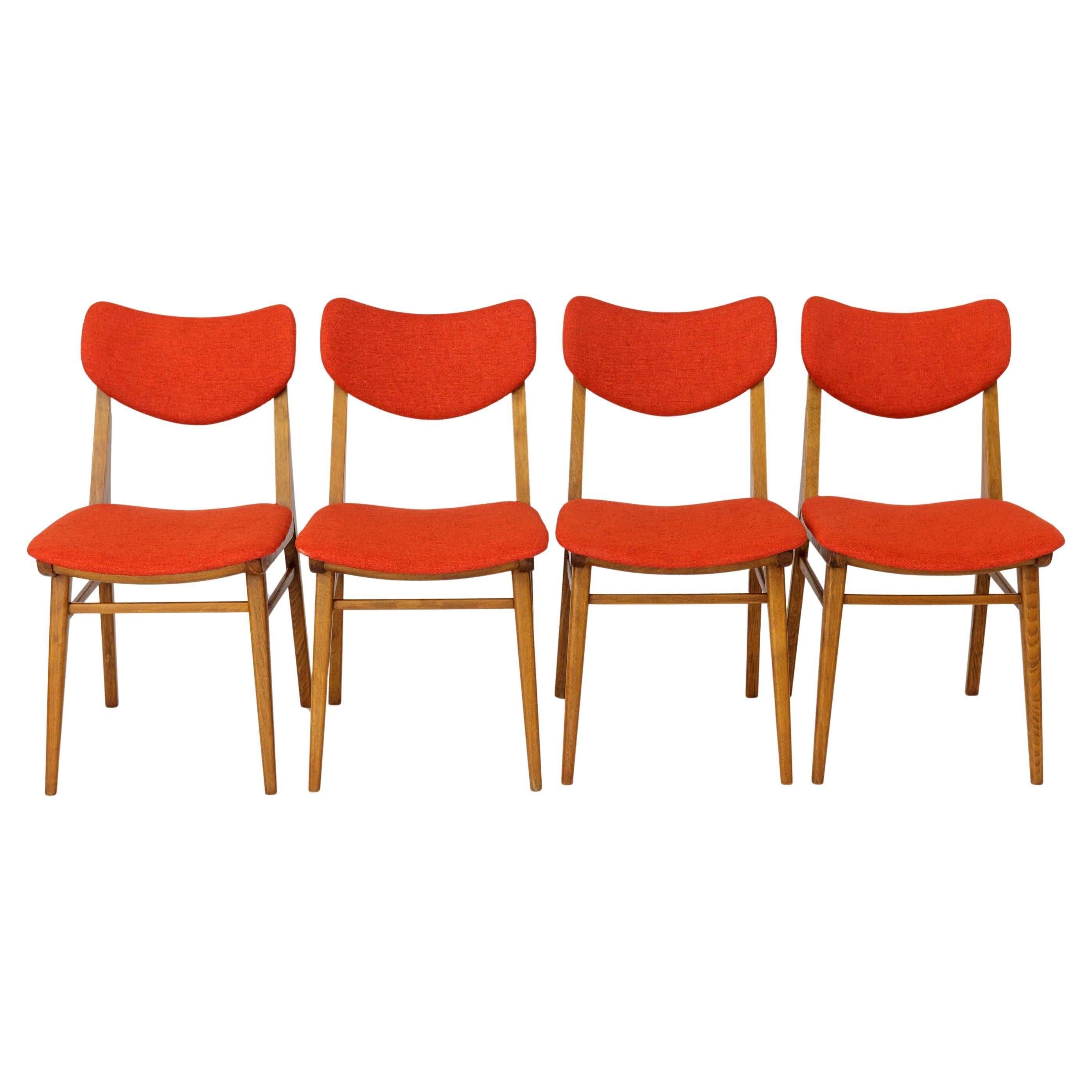 Set of 4 Vintage Chairs 1960s-1970s For Sale at 1stDibs