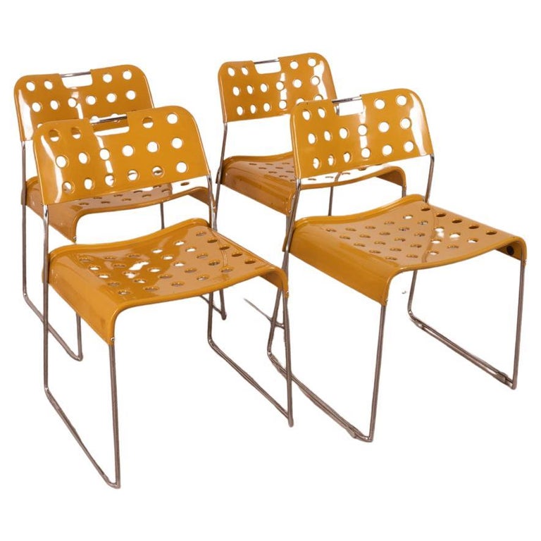 Set of 4 Vintage Chairs from the 70's Omkstak Design R. Kinsman ...