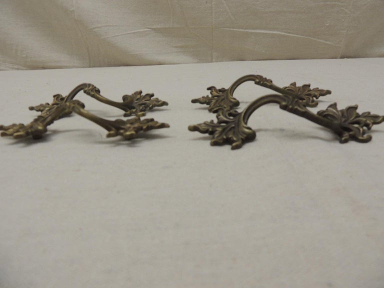Set of '4' Vintage Rococo Style Drawer Pulls For Sale at 1stDibs | old ...