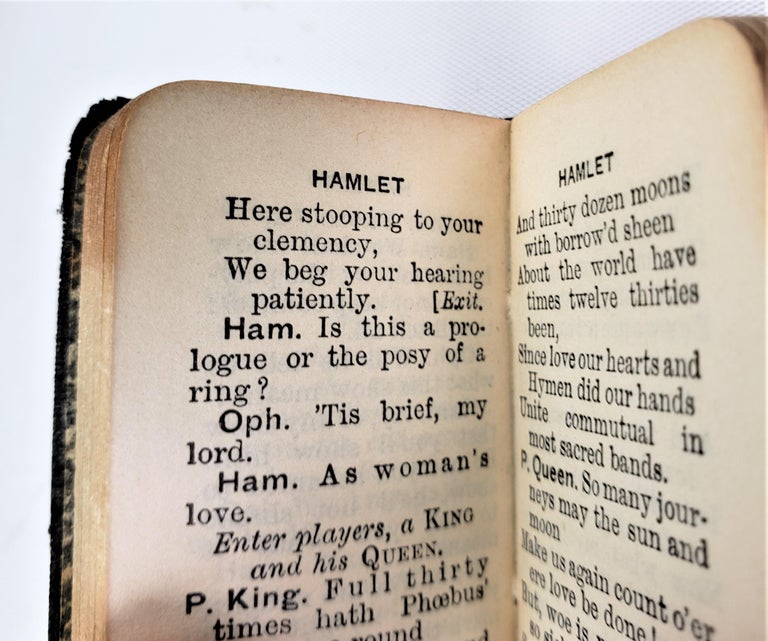 Set of 40 Leather Bound Mini Books of William Shakespeare's Plays with ...