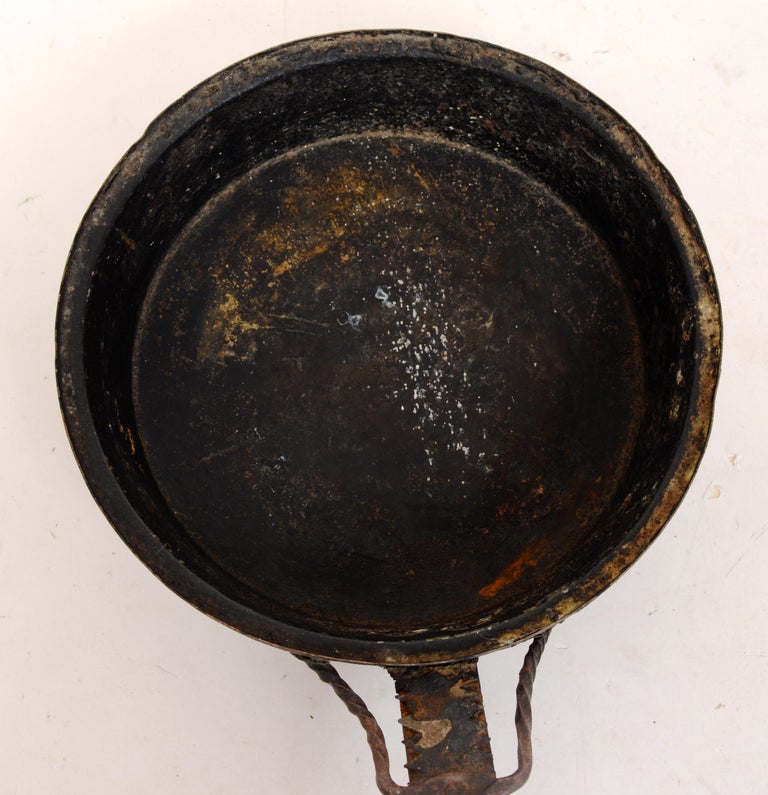 Set of 5 Early Copper Pans, in Original Condition, Great Patina, 18th ...