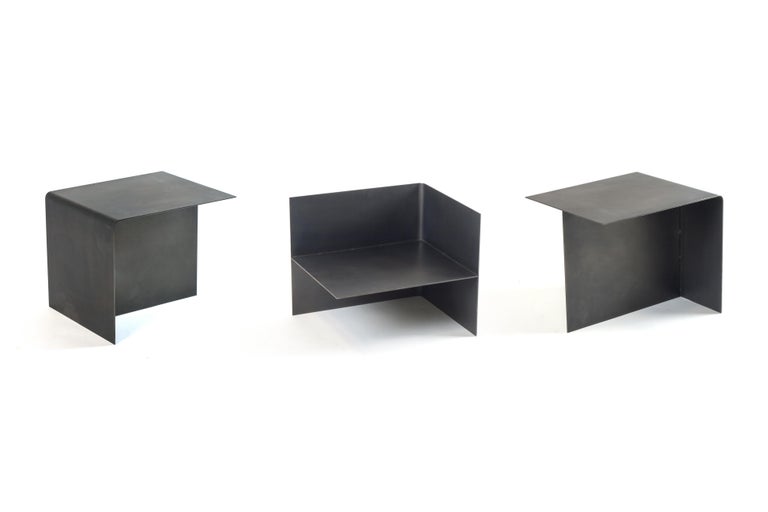 Set of 5 "T" Tables by Gentner Design For Sale at 1stDibs