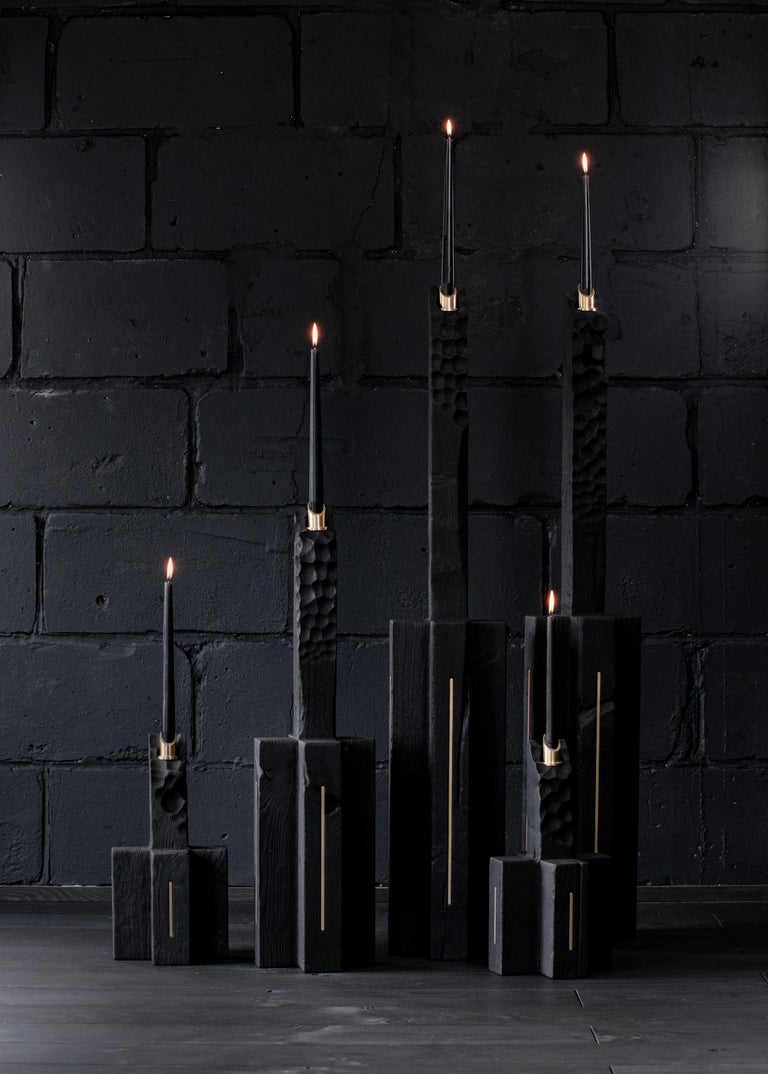 Set of 5 Unique Roots Candles by Jeremy Descamps For Sale at 1stDibs ...