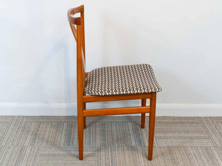 Set of 6 1960s Danish Teak Dining Chairs by Henning Sorensen for Danex ...