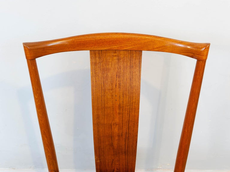 Set of 6 1960s Danish Teak Dining Chairs by Henning Sorensen for Danex ...