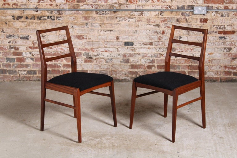 Set of 6 Afromosia Dining Chairs by Richard Hornby for Heal's, Circa ...