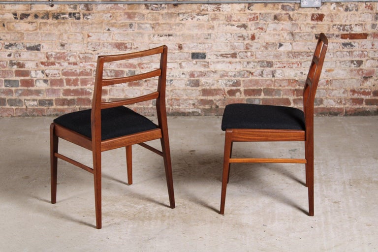 Set of 6 Afromosia Dining Chairs by Richard Hornby for Heal's, Circa ...