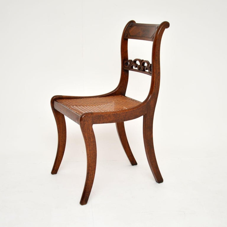 Set of 6 Antique Regency Period Dining Chairs at 1stDibs | regency ...