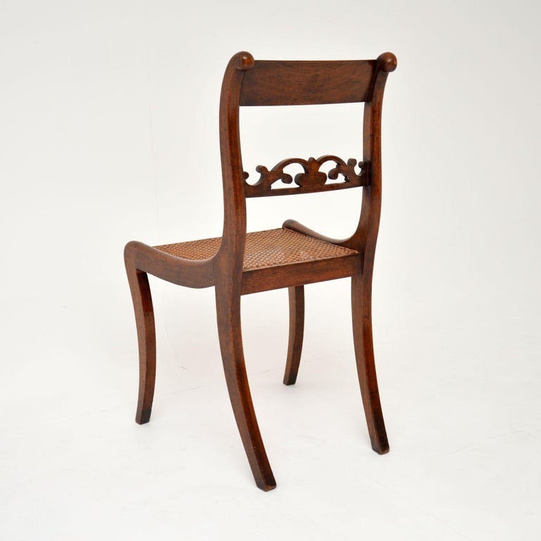 Set of 6 Antique Regency Period Dining Chairs at 1stDibs | regency ...