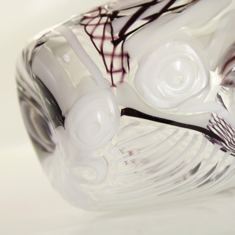 Set of 6 Artistic Handmade Glasses in Murano Glass Inspiration by ...