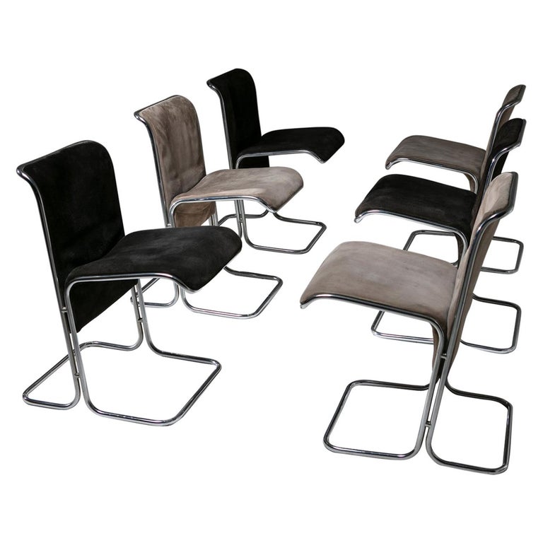 Set of 6 "Calla" Chairs by Antonio Ari Colombo for Arflex For Sale at ...