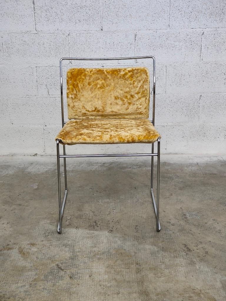 Set of 6 Chairs TULU by Kazuhide Takahama for Simon Cassina, Italy, 60’s For Sale at 1stDibs