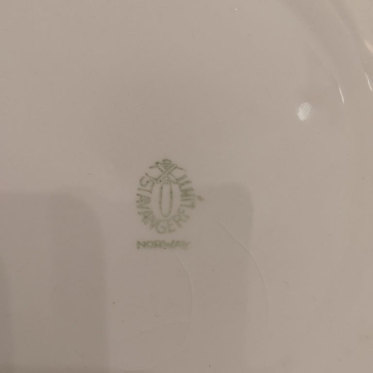 Set of 6 Dessert Plates, 1950's Norway For Sale at 1stDibs
