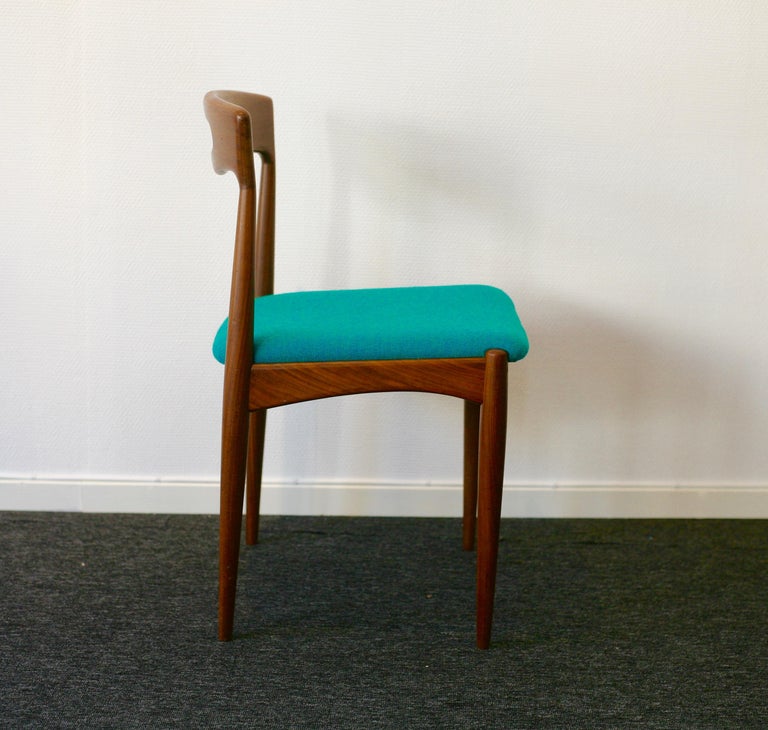 Set of 6 Dining Chairs by Johannes Andersen for Uldum Denmark For Sale ...
