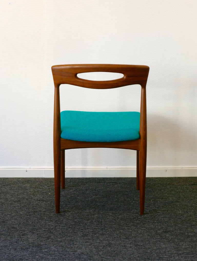Set of 6 Dining Chairs by Johannes Andersen for Uldum Denmark For Sale ...