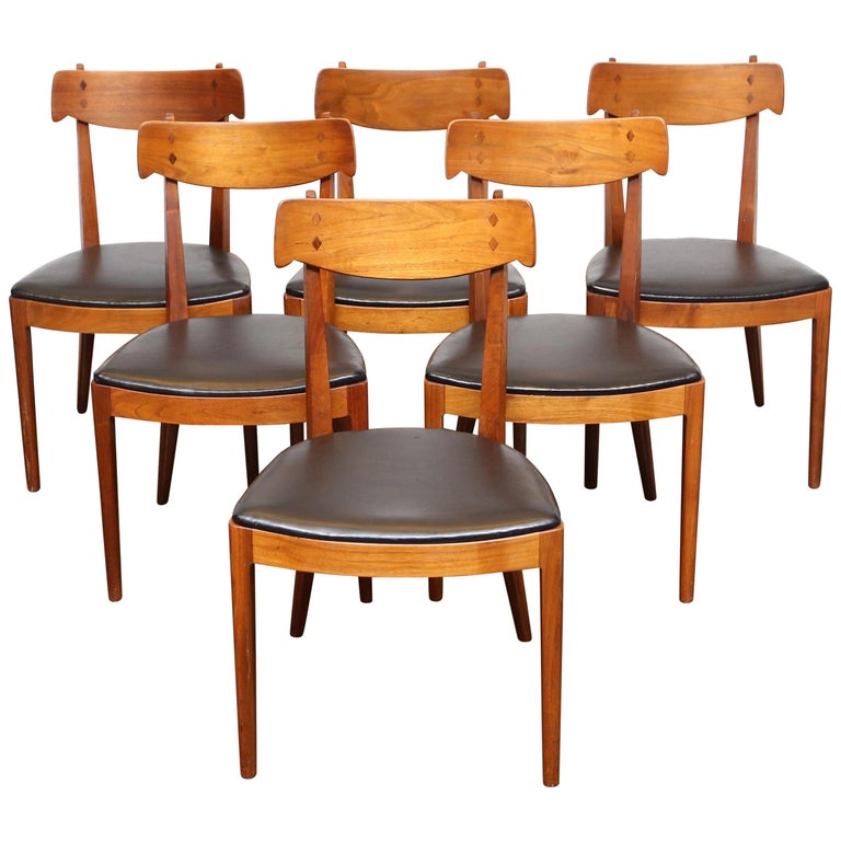 Set of 6 Dining Chairs by Kipp Stewart for Drexel Declaration at ...