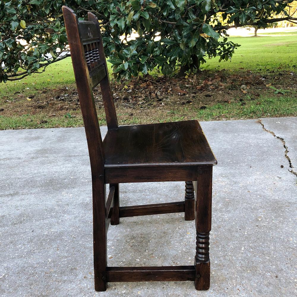 Set of 6 English Country Dining Chairs at 1stDibs