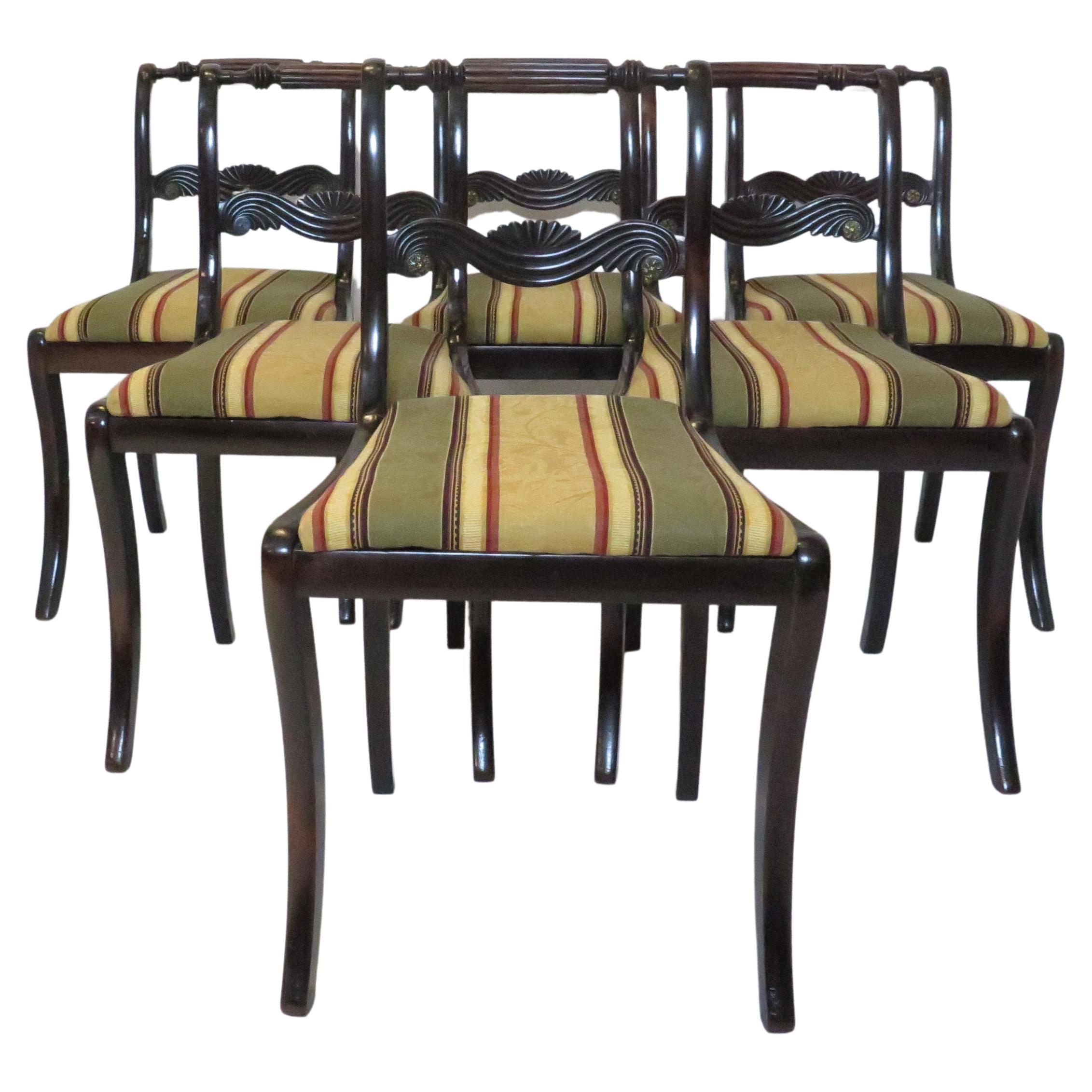 Regency Mahogany Chairs - 371 For Sale on 1stDibs | regency mahogany ...