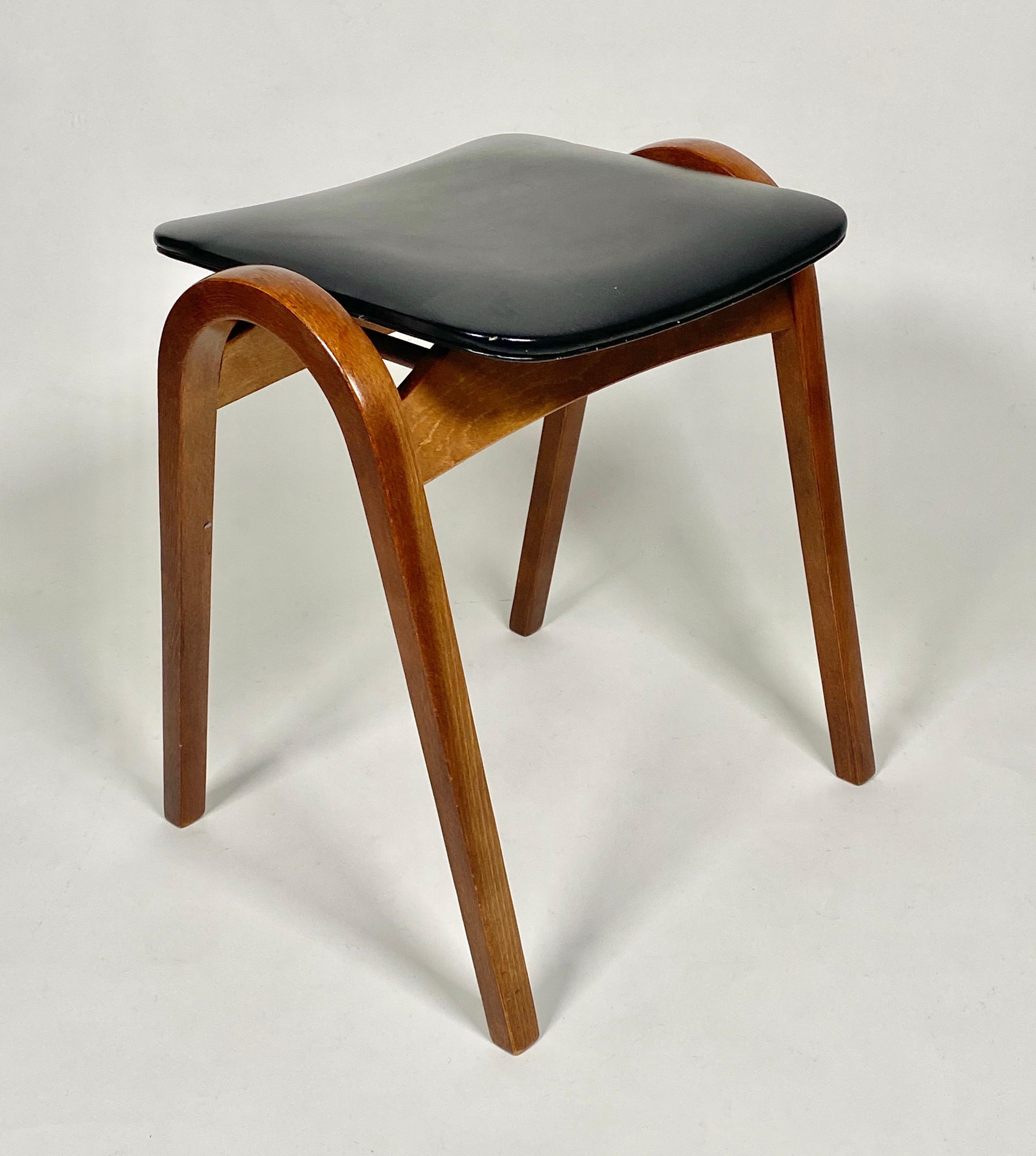 Set of 6 Isamu Kenmochi Stacking Stools Japanese Design at 1stDibs