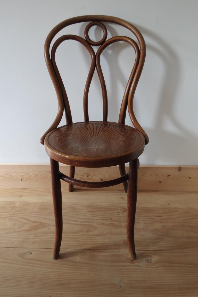 Set of 6 Jacob and Joseph Kohn, Austrian Dining chairs No 36 at 1stDibs