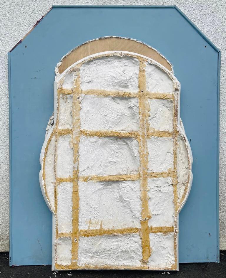 Set of 6 Large Adam Style Plaster Plaques For Sale at 1stDibs