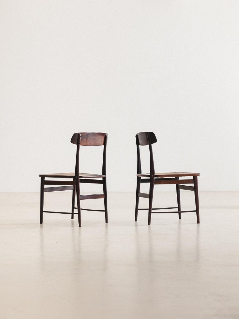 Set of 6 ‘Lucio' Chairs, Sergio Rodrigues, Rosewood, Brazilian ...