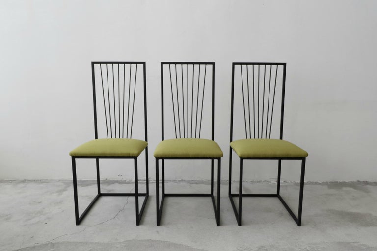 Set of 6 Postmodern Minimalist Style Dining Chairs For Sale at 1stDibs