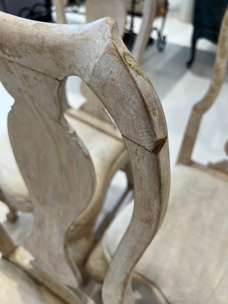 Set of 6 Rococo Chairs For Sale at 1stDibs