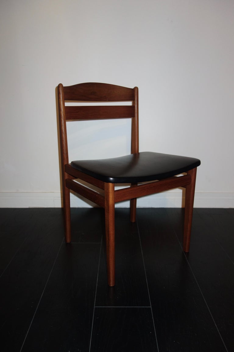 Set of 6 Scandinavian Boltinge Mobelfabrik Dining Chairs Teck, Denmark ...