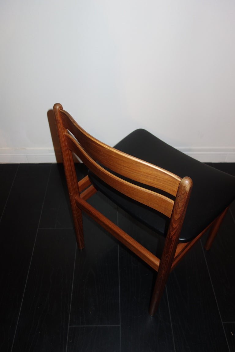 Set of 6 Scandinavian Boltinge Mobelfabrik Dining Chairs Teck, Denmark ...