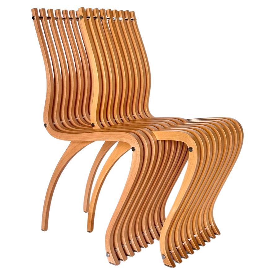 Set of 6 Schizzo chairs by Ron Arad, Vitra, 1989 For Sale at 1stDibs