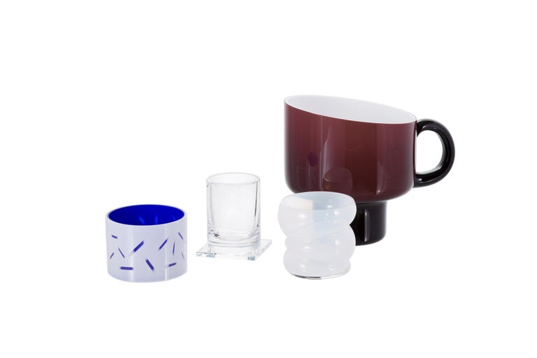 Set of 6 Transparent Glasses by Pulpo For Sale at 1stDibs