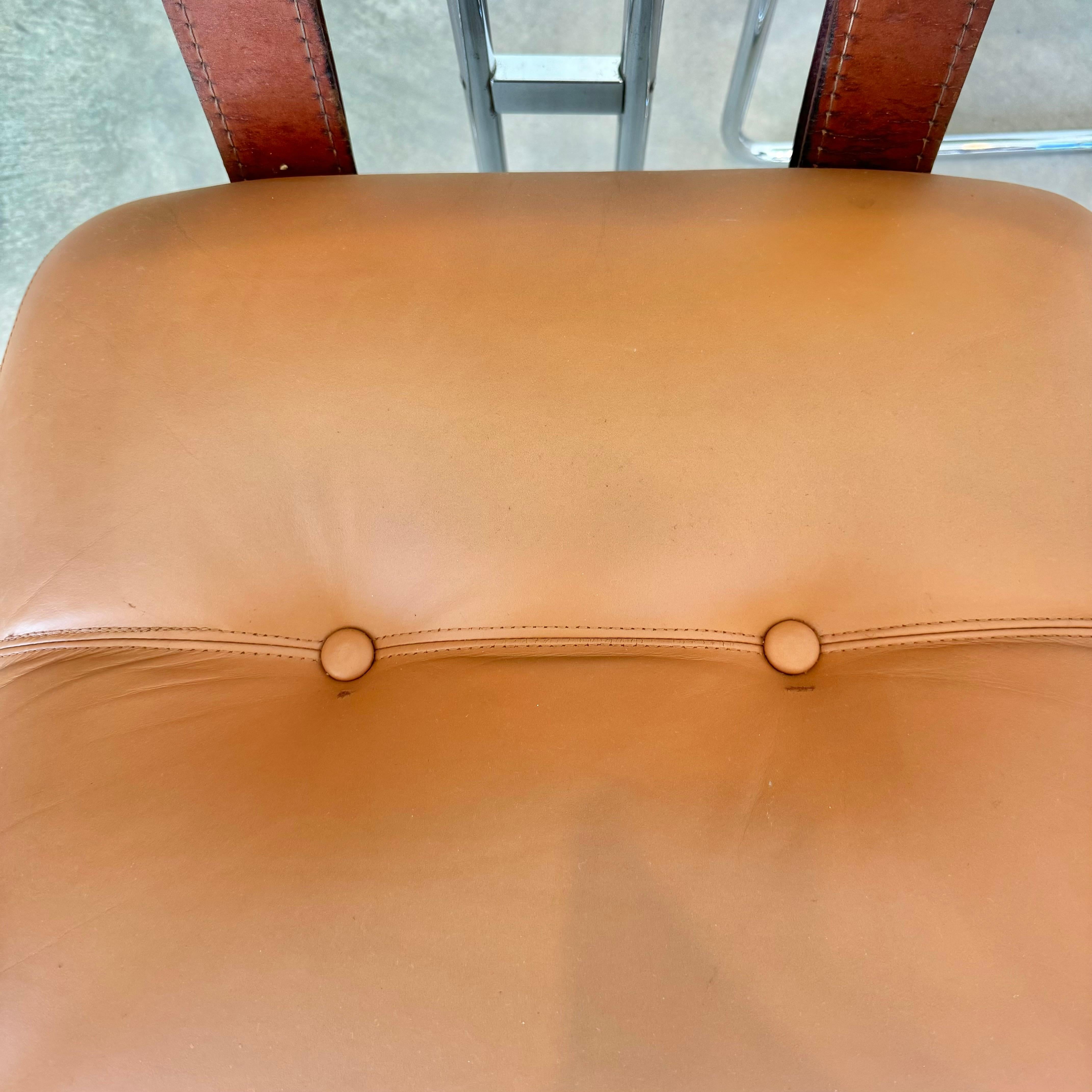 Set of 6 'Tucroma' Chairs in Tan by Guido Faleschini, 1970s Italy For ...