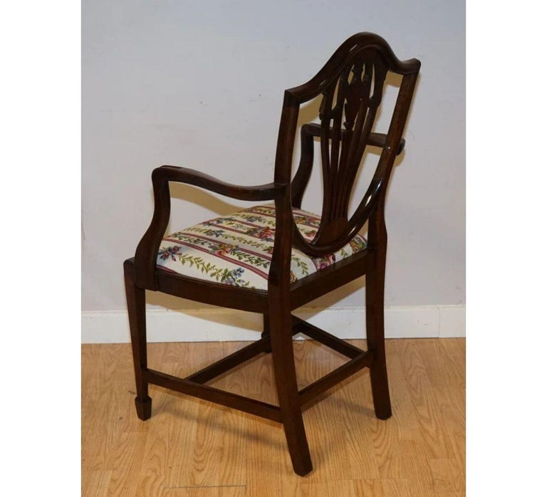 Set of 6 Vintage Bevan Funnell Hepplewhite Style Dining Chairs with ...