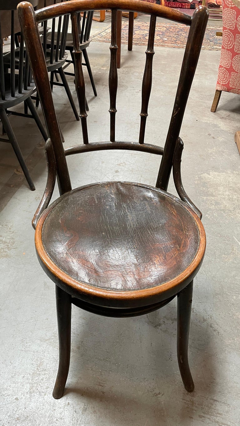 Set of 6 Vintage European Dining Chairs at 1stDibs