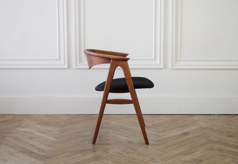 Set of 6 Vintage Mid-Century Modern Style Dining Chairs, circa 1960 at ...