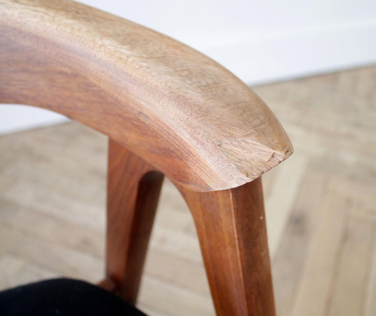 Set of 6 Vintage Mid-Century Modern Style Dining Chairs, circa 1960 at ...