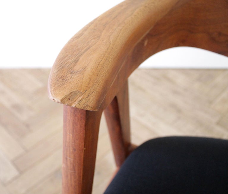Set of 6 Vintage Mid-Century Modern Style Dining Chairs, circa 1960 at ...
