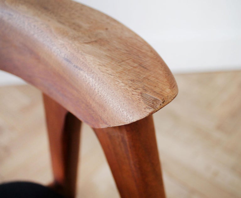 Set of 6 Vintage Mid-Century Modern Style Dining Chairs, circa 1960 at ...