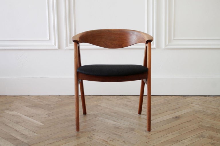 Set of 6 Vintage Mid-Century Modern Style Dining Chairs, circa 1960 at ...