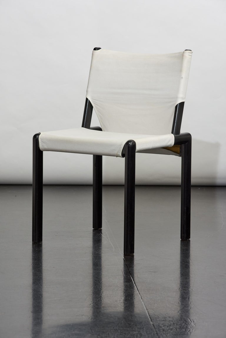 Set of 6 Vintage Safari Dining Chairs at 1stDibs