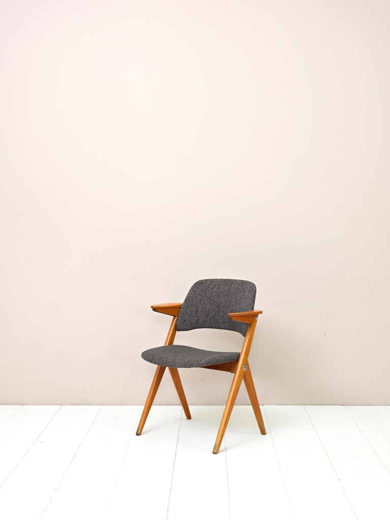 Set of 6 vintage Scandinavian chairs designed by Bengt Ruda for NK For ...