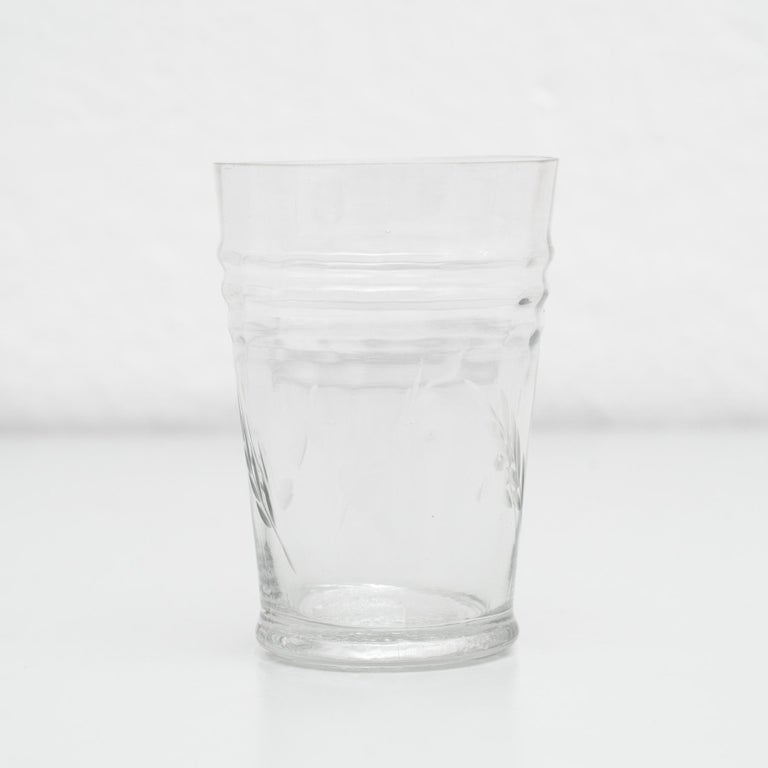 Set of 7 Antique Spanish Water Glasses and Jar, circa 1950 For Sale at ...