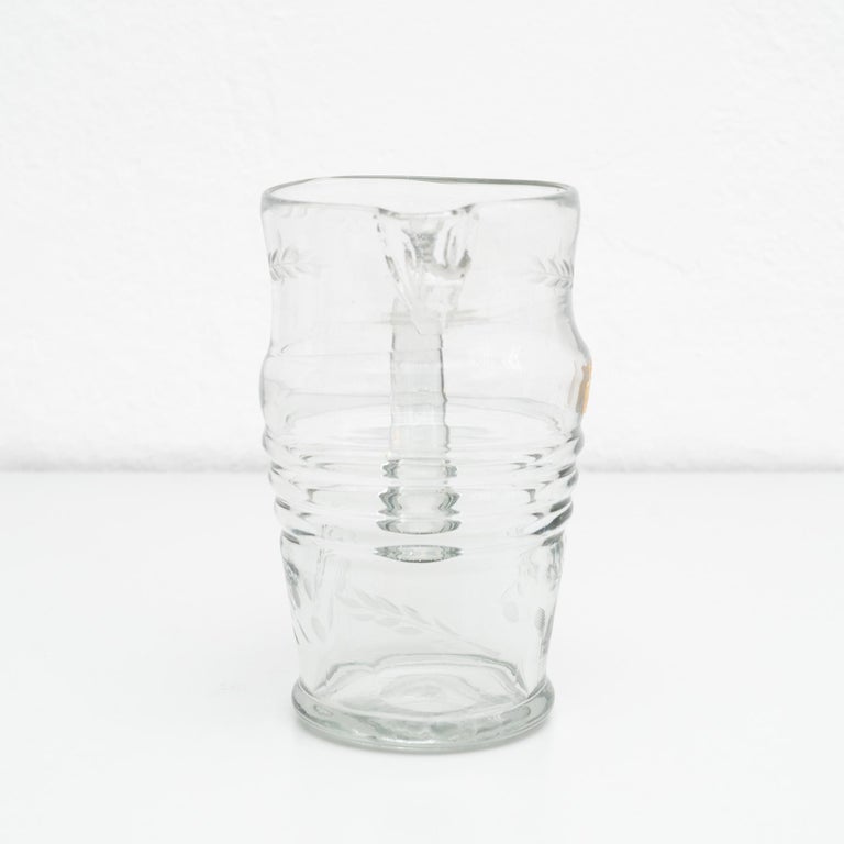 Set of 7 Antique Spanish Water Glasses and Jar, circa 1950 For Sale at ...