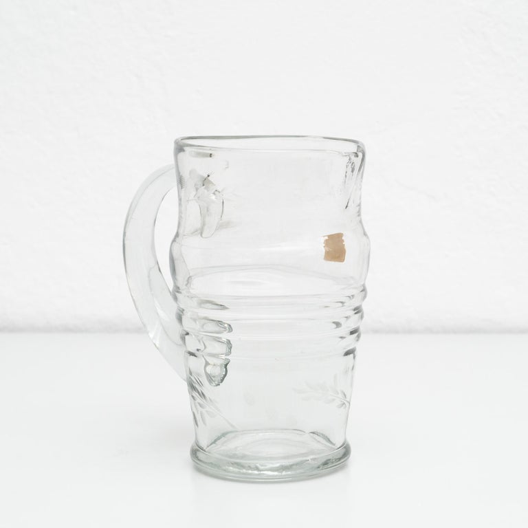 Set of 7 Antique Spanish Water Glasses and Jar, circa 1950 For Sale at ...