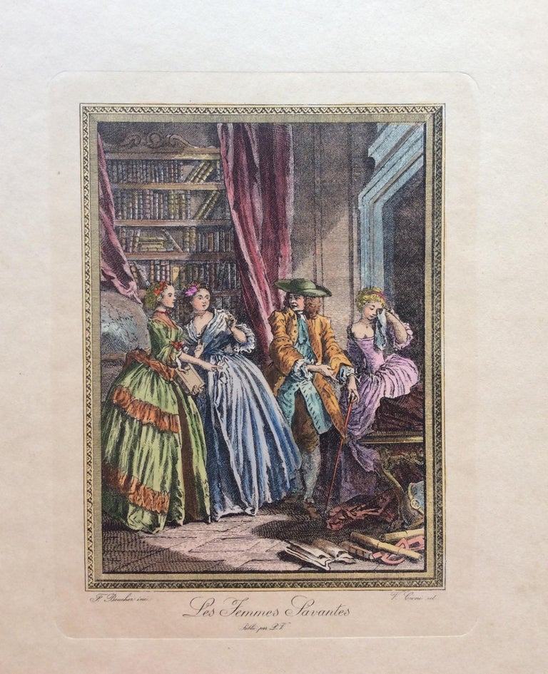 Set of 7 Late 18th Century Neoclassical François Boucher French ...