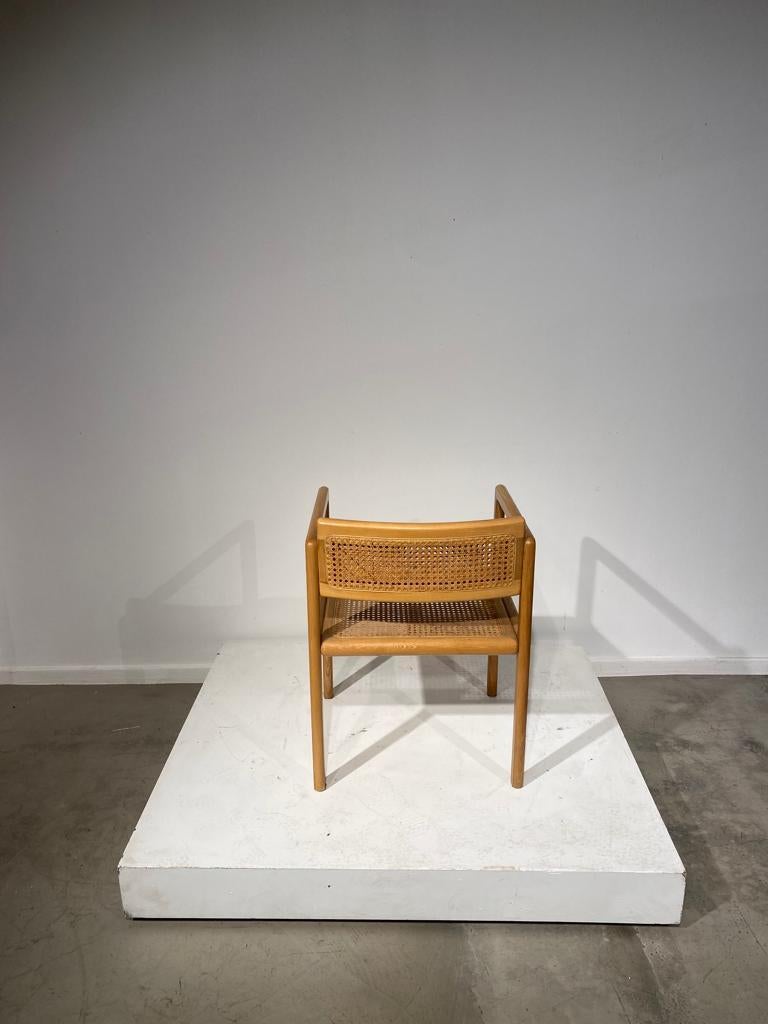 Set of 7 Light Wood Chairs at 1stDibs